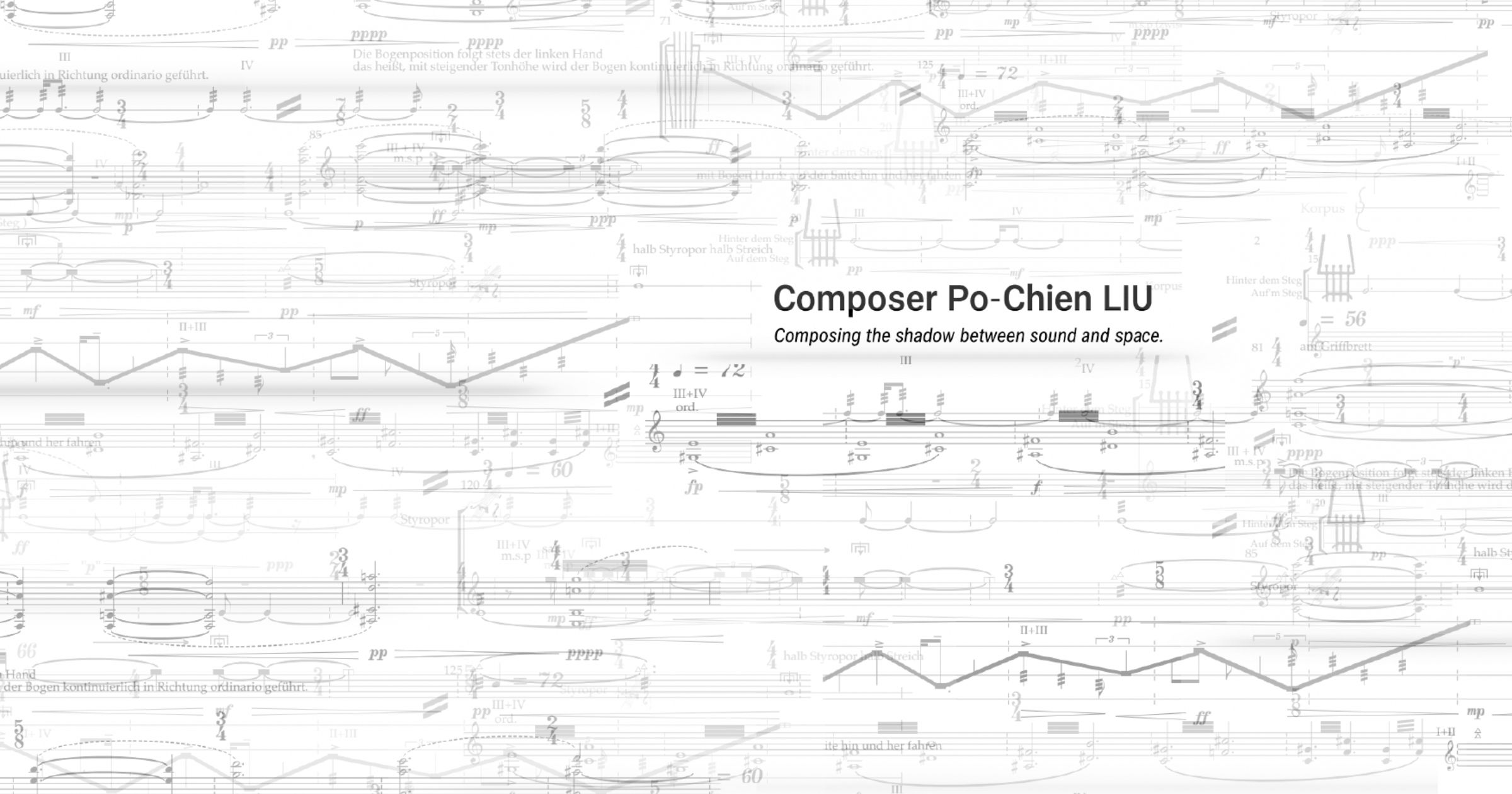 Po-Chien Liu Composer | Po-Chien Liu Composer